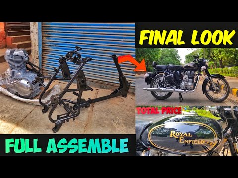 Royal Enfield Bullet Restoration ⭐ | Royal Enfield Bullet Assemble ...