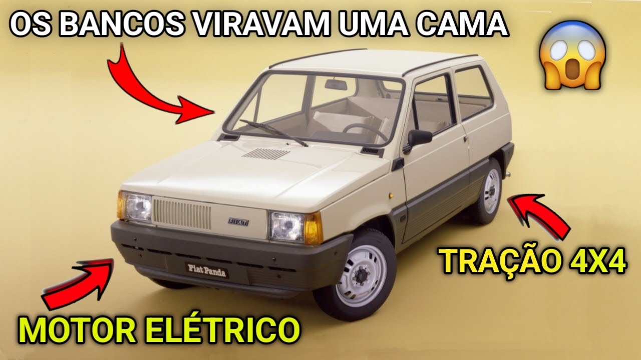 A HISTÓRIA E EVOLUÇÃO DO FIAT PANDA DE PRIMEIRA GERAÇÃO - YouTube