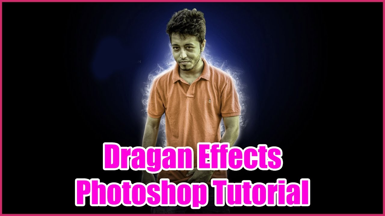 Dragan Effect - Photoshop photo Manipulation Tutorials - YouTube