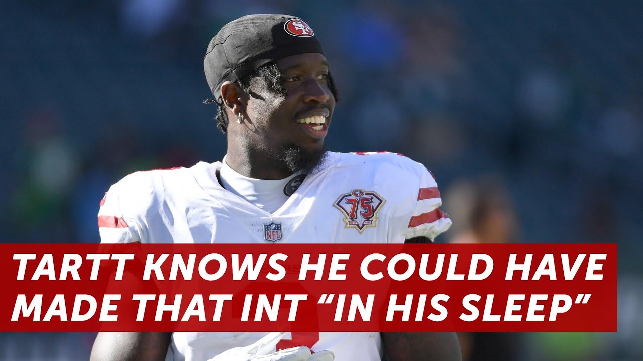49ers' Jaquiski Tartt takes accountability for dropped interception in NFC Championship | NBC ...