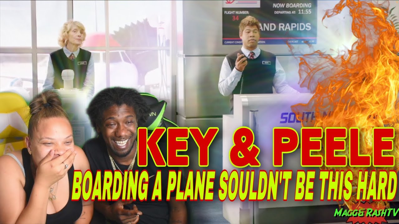 FIRST TIME WATCHING Boarding a Plane Shouldn’t Be This Hard - Key ...