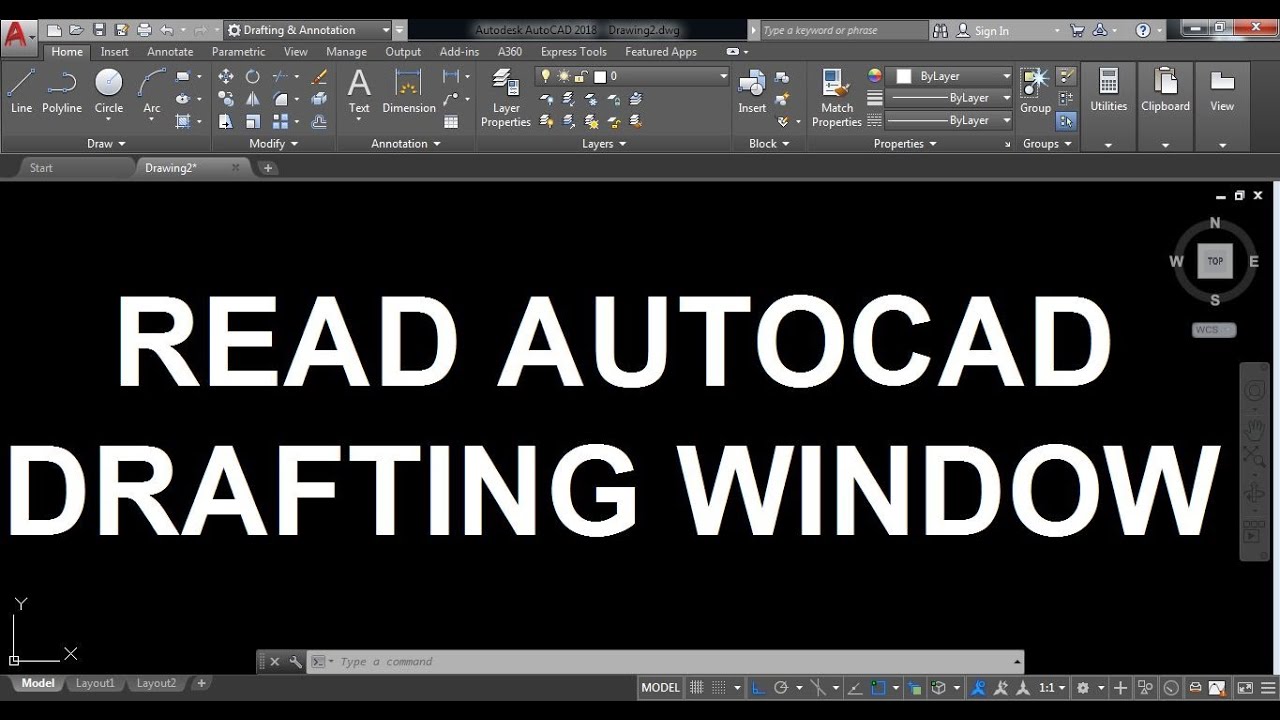 Learn AutoCAD Drafting Window || cadsikhe - YouTube