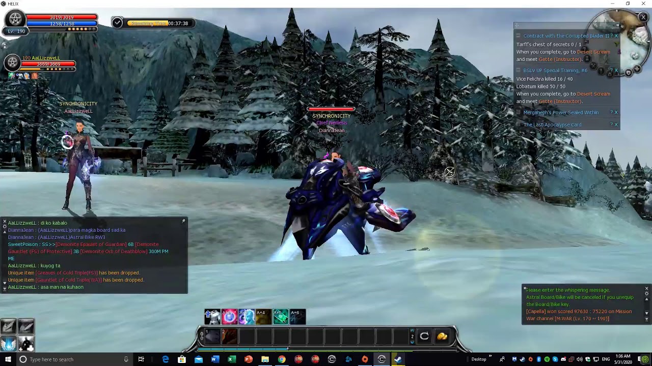 Cabal Helix | Driving Astral Bike RW3 Around Bloody Ice | - YouTube