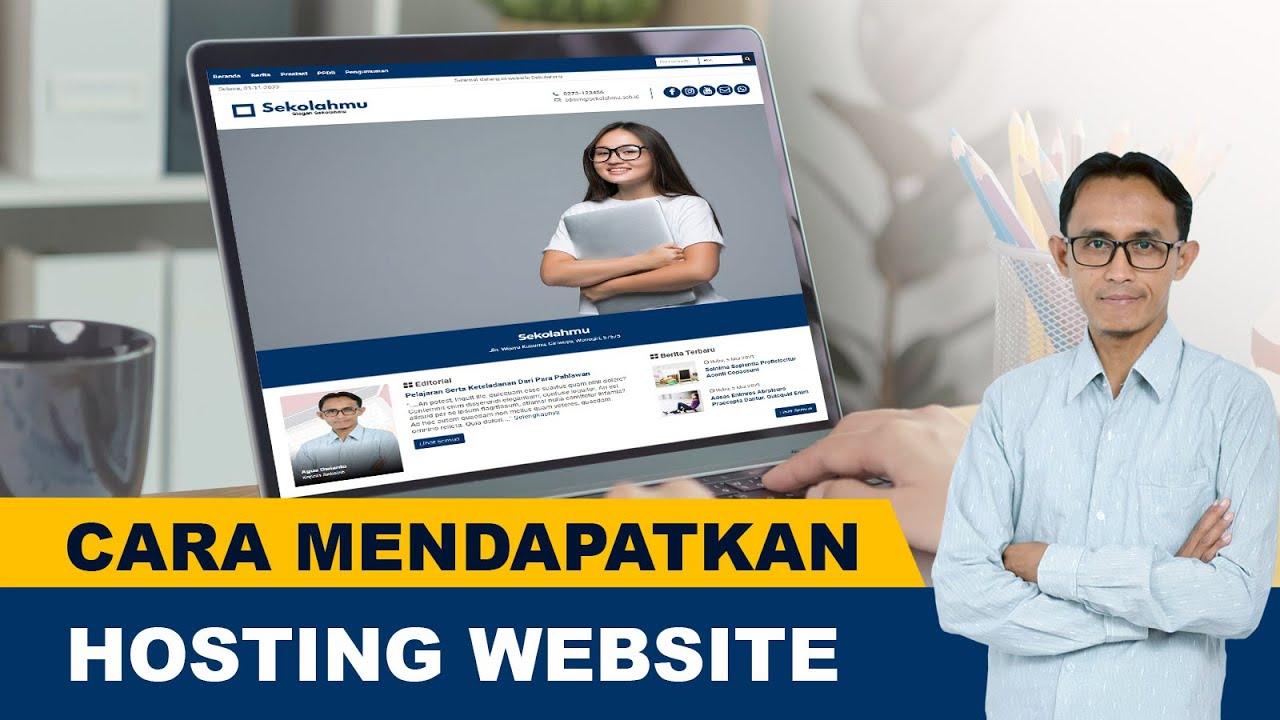 Cara Mendapatkan Hosting Website - YouTube