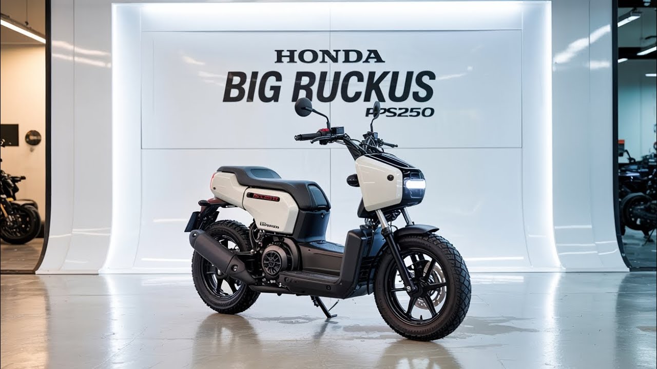 Finally Launched! 2026 Honda Big Ruckus PS250 – Is This the Coolest ...