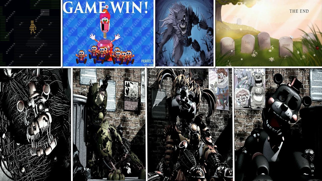 Freddy Fazbear's Pizzeria Simulator - Todos los EASTER EGGS, SECRETOS y ...