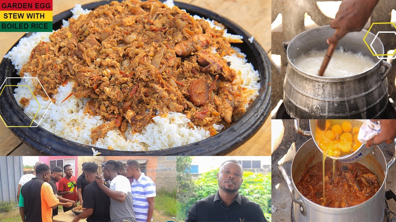 ALL FUN WITH MY BROTHERS AS WE PREPARE A SIMPLE GHANAIAN GARDEN EGG ...