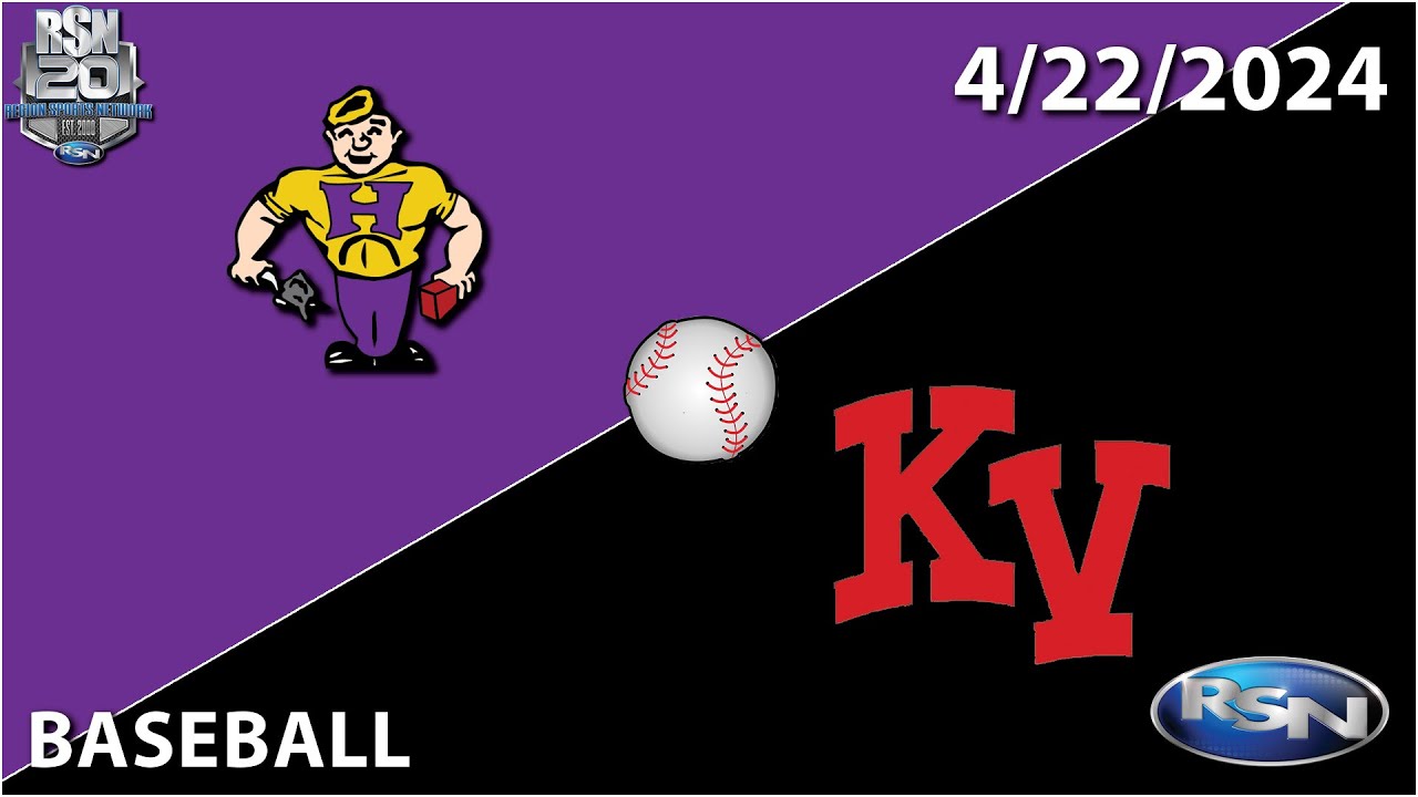 GAME NIGHT IN THE REGION: Kankakee Valley vs Hobart Baseball 4/22/24 ...