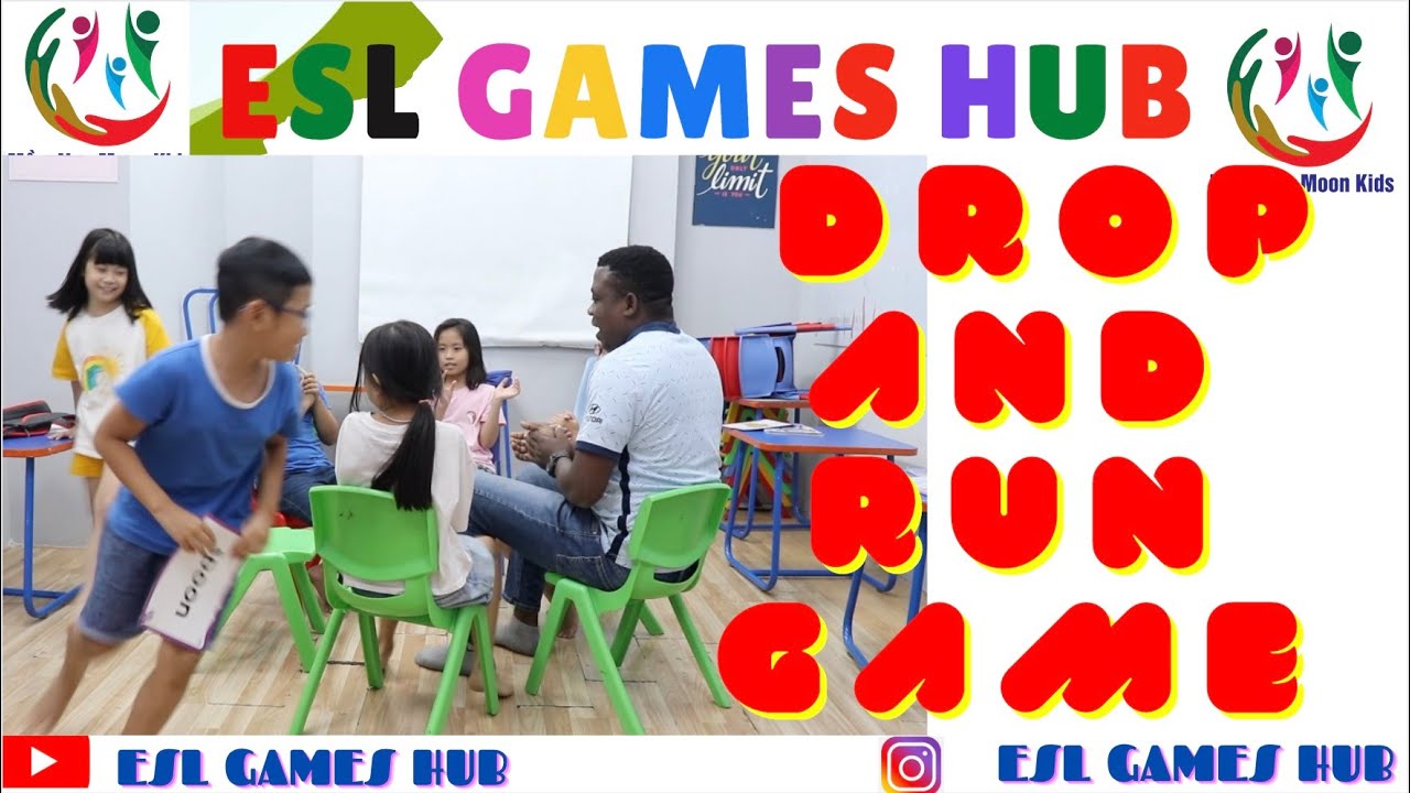 Game Bank. 21 - Drop and Run Game [ ESL GAMES HUB] #eslteachers # ...