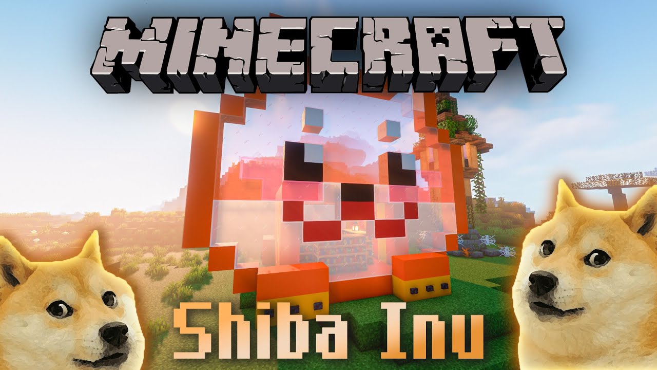 MINECRAFT SHIBA INU HOUSE TOTORIAL - TIMELAPSE #1 - YouTube