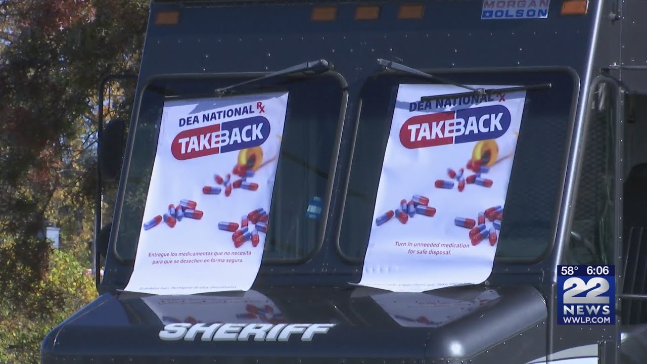 National Prescription Drug Take Back Day held at 22 locations - YouTube