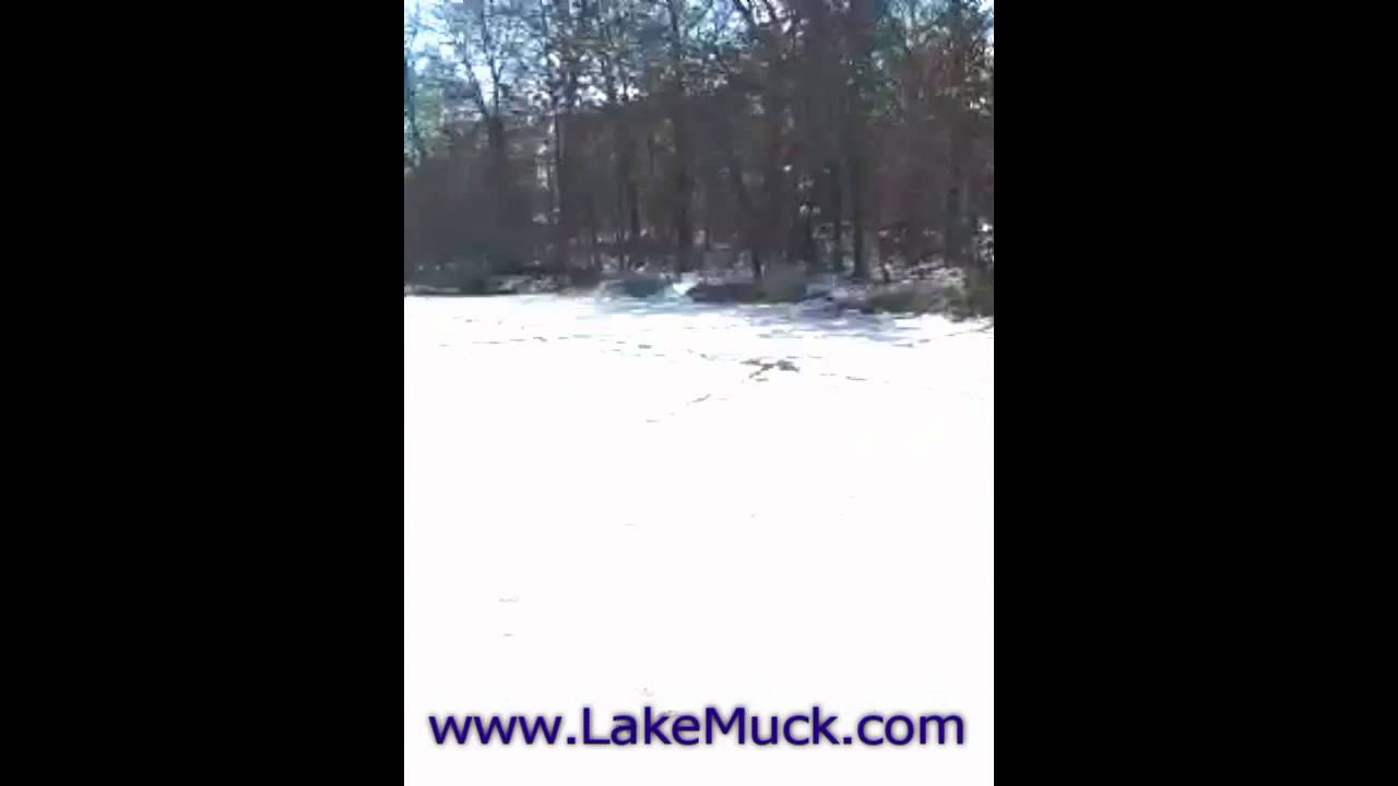 LAKE MUCK REMOVAL and CONTROL how to measure sediment - YouTube