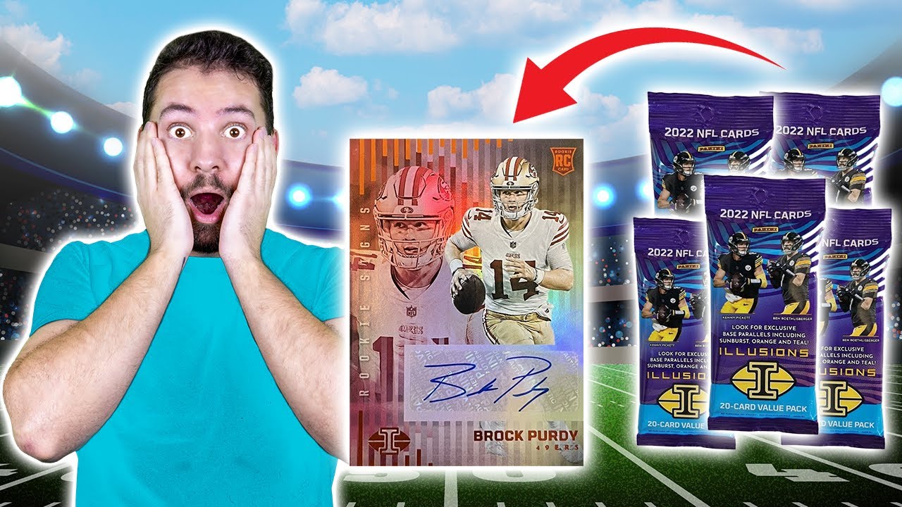 ON THE HUNT FOR THE ROOKIE BROCK PURDY AUTO!!!! 2022 Illusions Value ...