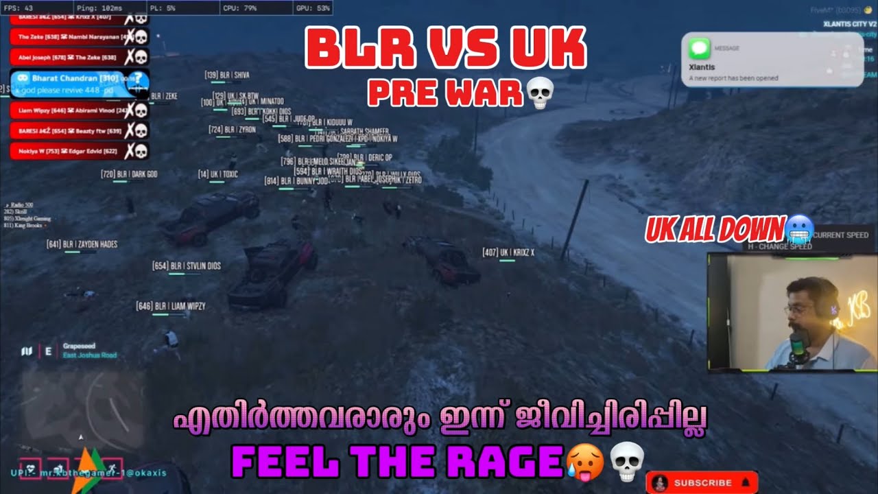 BLR VS UK | PRE WAR💀 | എതിർത്തവരാരും ഇന്ന് ജീവിച്ചിരിപ്പില്ല.🥵 | FEEL ...