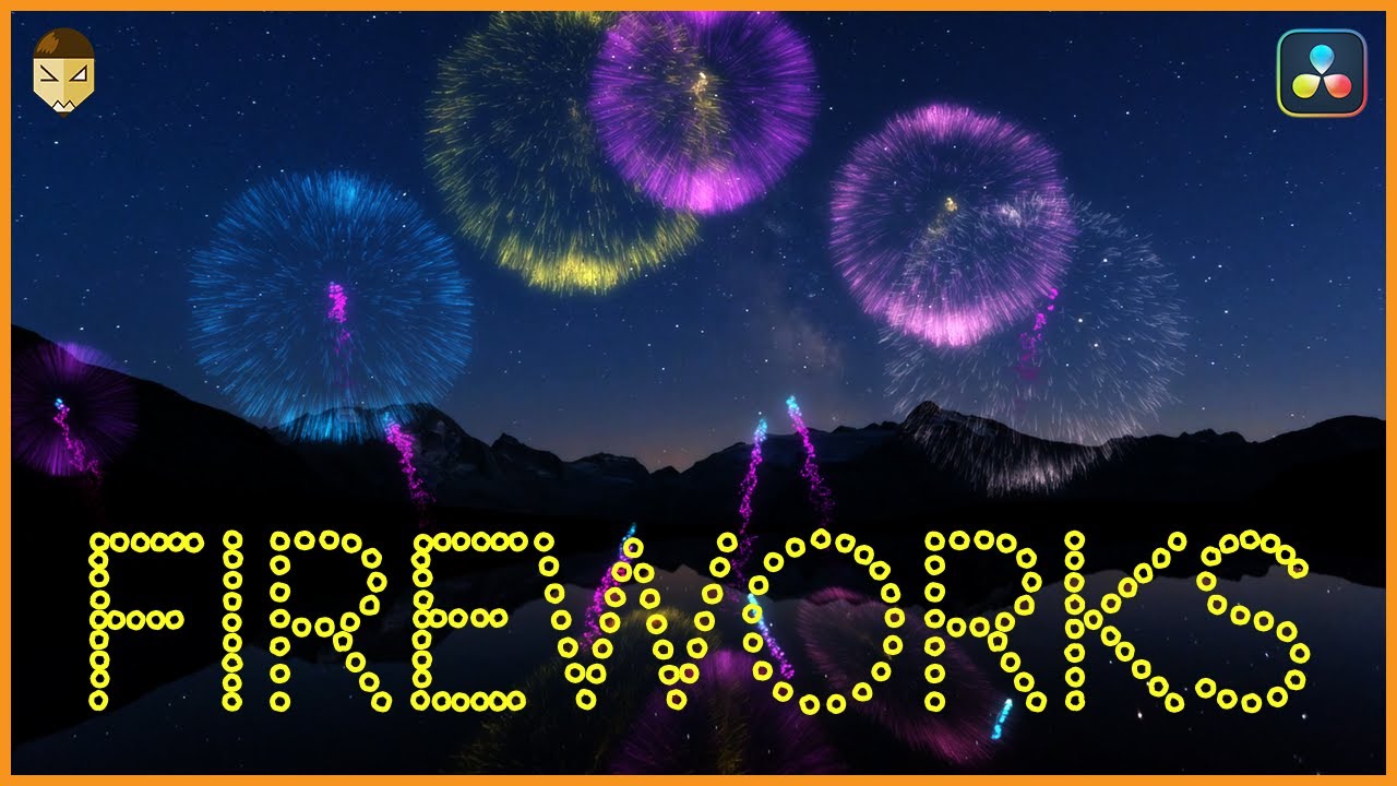 Make FIREWORKS Effect in DaVinci Resolve - YouTube