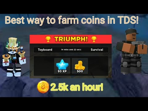 BEST WAY TO GET COINS EASILY IN TDS! | Tower Defense Simulator - YouTube