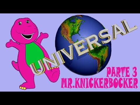 SHOW DO BARNEY: MR.KNICKERBOCKER [UNIVERSAL STUDIOS] - YouTube