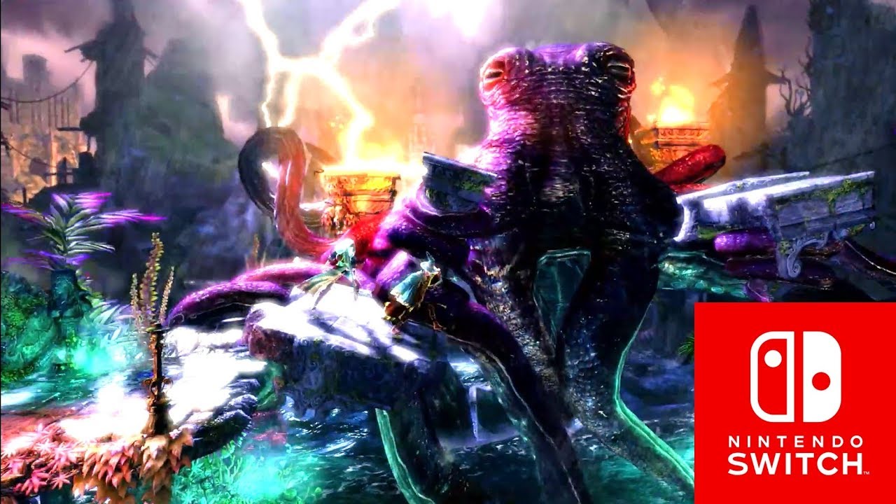Trine Series 1-2-3 Nintendo Switch Physical Edition Trailer HD - YouTube