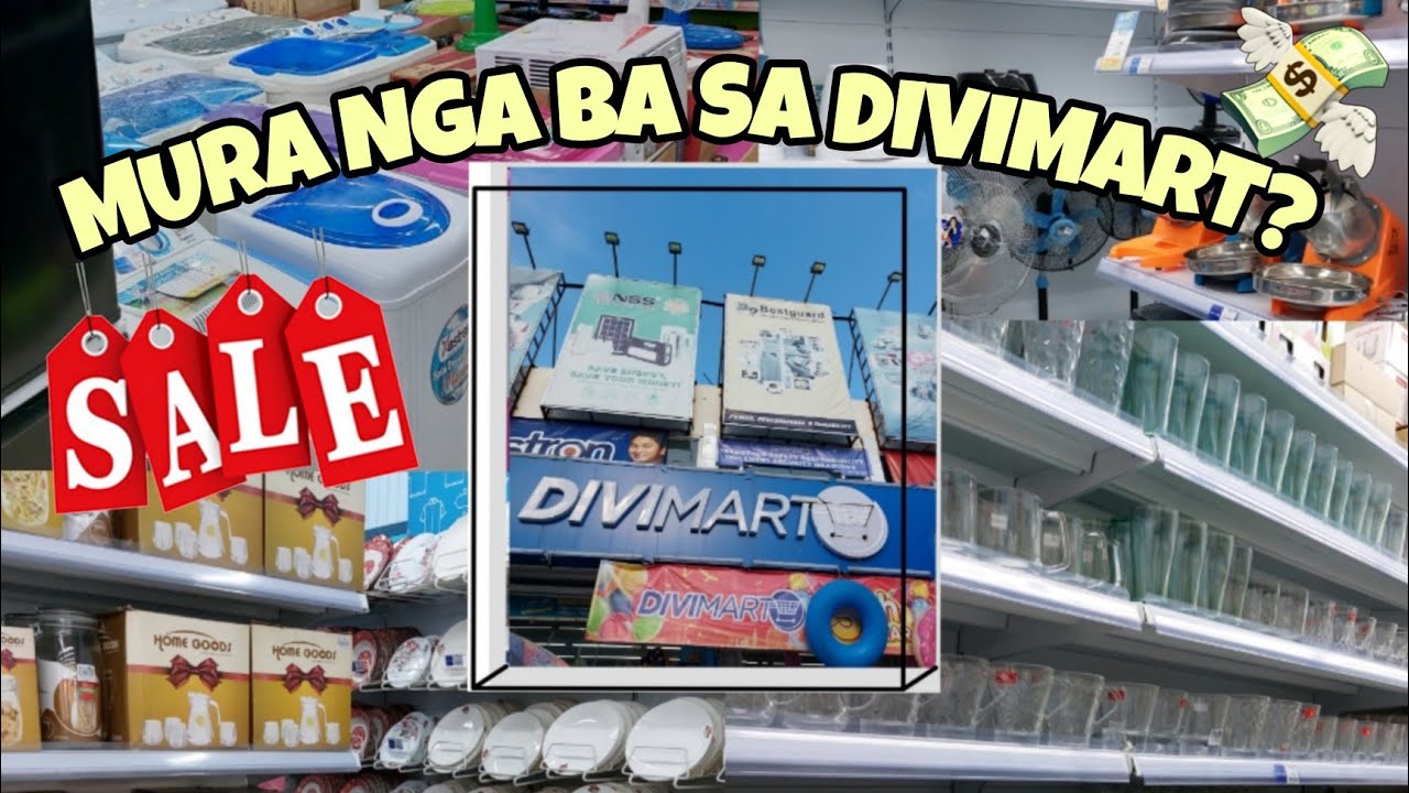 DIVIMART PASIG VIRTUAL TOUR: Canvass ng murang gamit sa bahay home ...