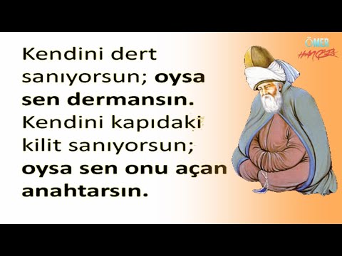Hz. Mevlana Sözleri 🌸 İlaç Gibi 🌸 \