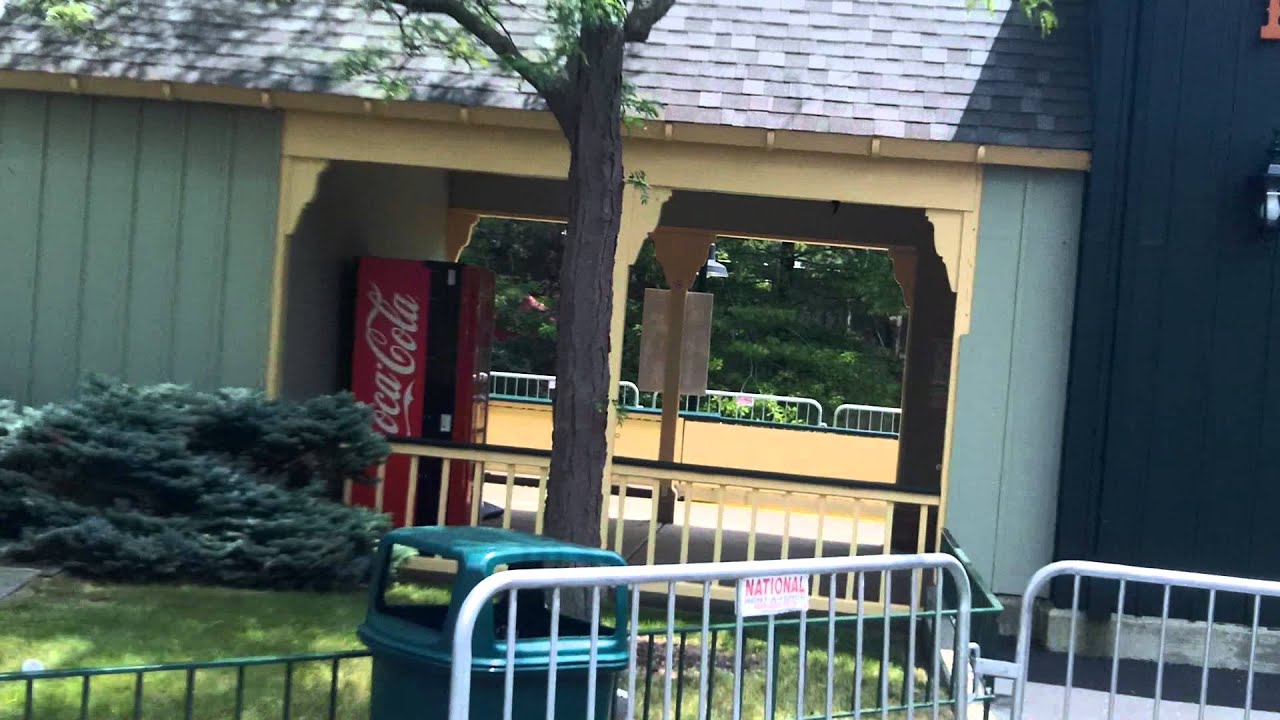 No More Coke Machine in Goliath Overflow Queue at Six Flags Great ...