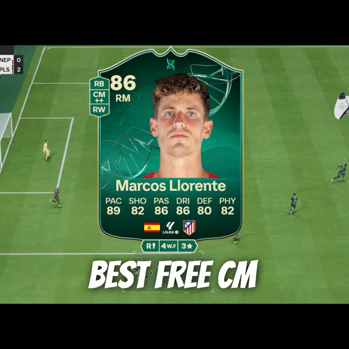 The best CM in FC 25? #llorente #laliga #spain #atleticomadrid #sorts # ...