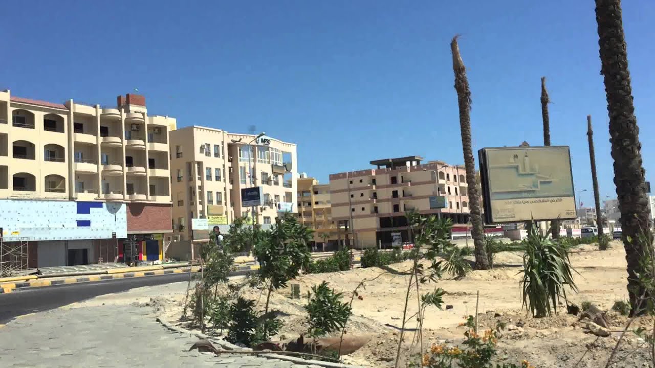 Egypt Hurghada City March 2015 Holiday streets HD - YouTube