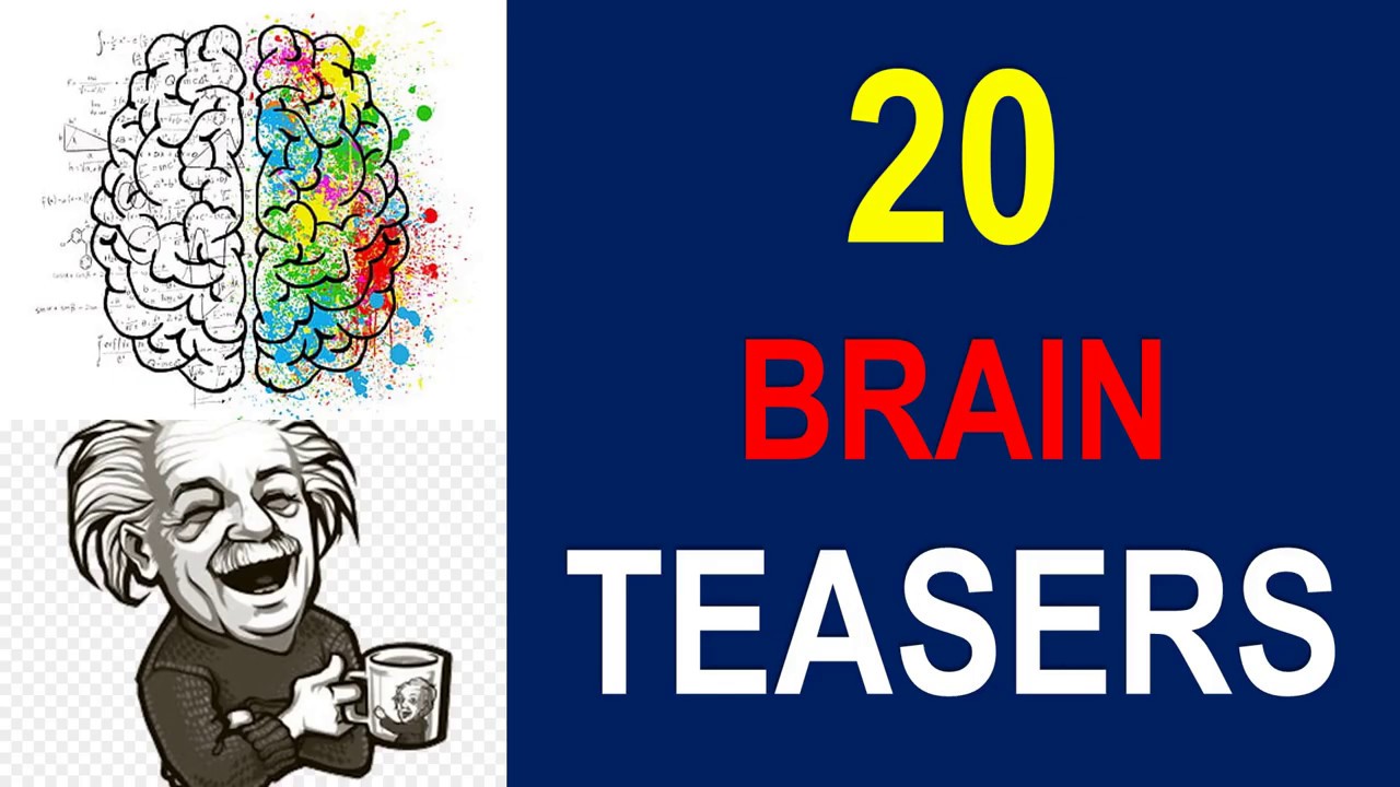20 Brain Teasers and Cool Riddles - YouTube