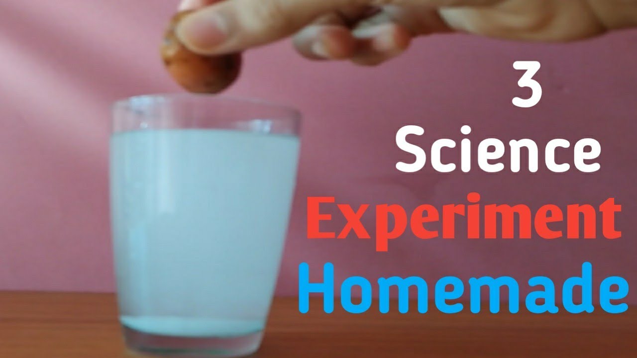 3 Amazing Science Experiment And Water Life Hacks - YouTube