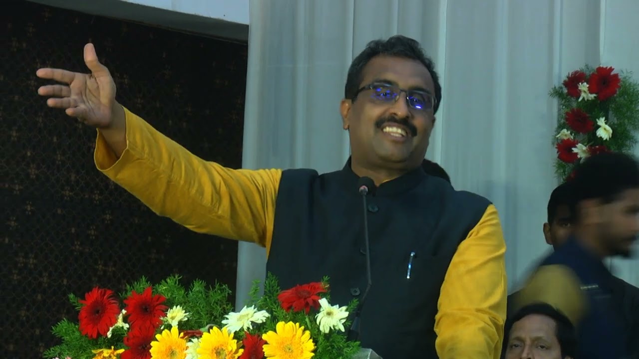 Sri. Ram Madhav,RSS NATIONAL EXECUTIVE MEMBER, ON MAHABHARATAM AT ...
