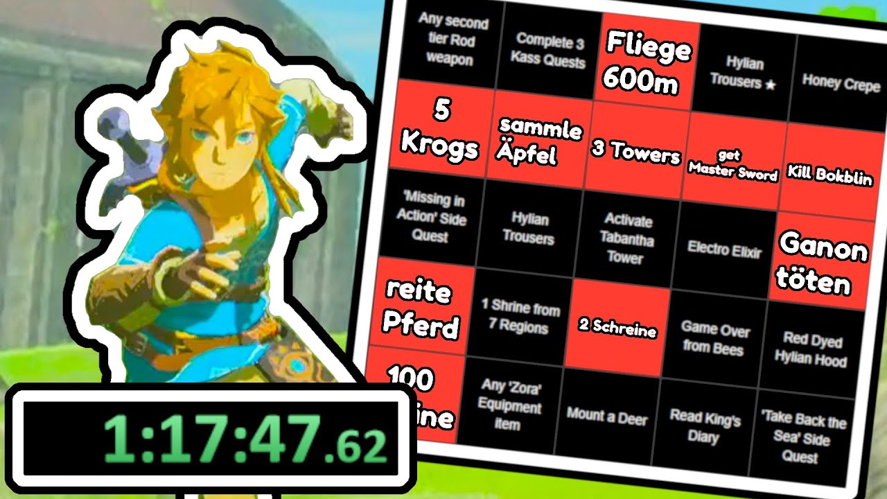 Zelda BotW BINGO macht ultra viel spaß! (Zelda Breath of the Wild ...