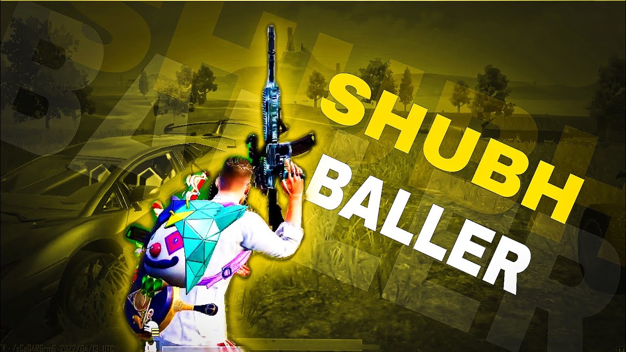 SHUBH BALLER || 40fps PUBG MONTAGE - YouTube