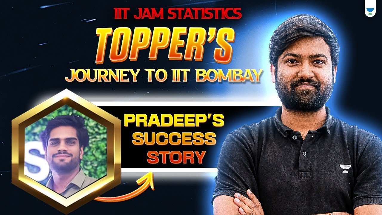 IIT JAM 2025 Stats Topper Pradeep | Secrets to Cracking into IIT Bombay ...