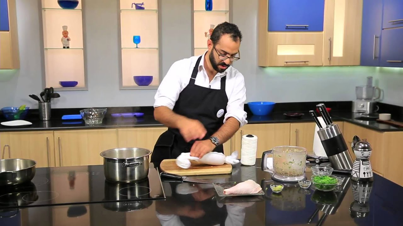 اوراك دجاج محشية # مطبخ 101 #وسام_مسعود #cbcsofra - YouTube