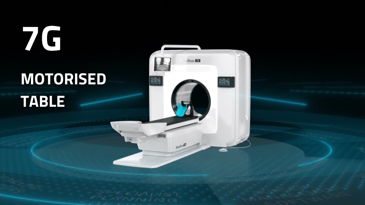 NewTom 7G | MOTORISED PATIENT TABLE - YouTube
