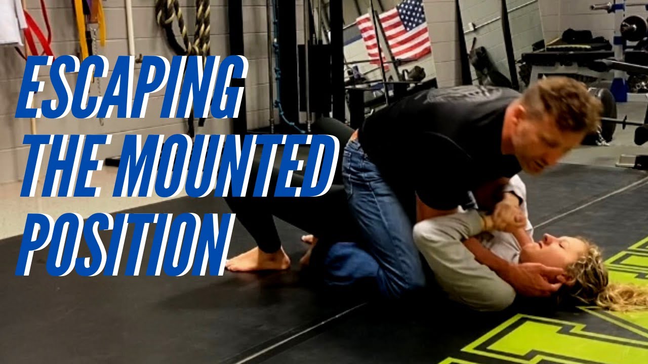 Escaping the mounted position - YouTube
