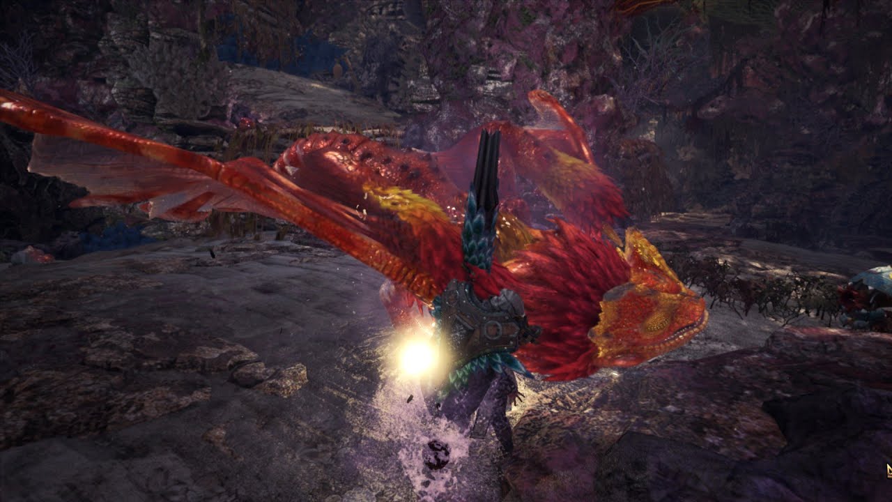 Monster Hunter World: Iceborne - Master Rank Tempered Coral Pukei-Pukei ...