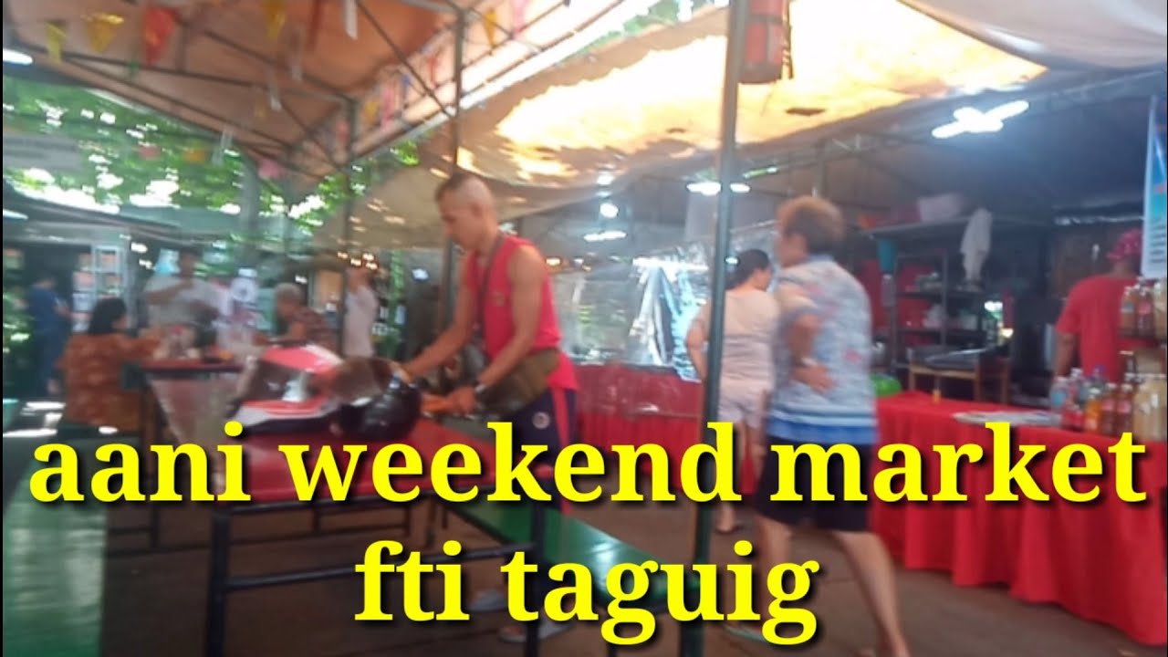 AANI WEEKEND MARKET, TRY 100 PESOS CHICKEN INASAL | CARLOS OMPOY VLOG ...