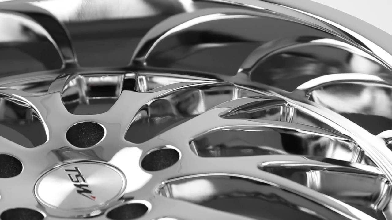 TSW Alloy Wheels- Snetterton in Chrome - YouTube