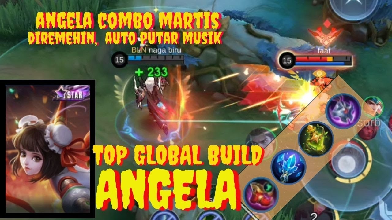Best build angela, build terbaik angela. Combo martis auto bantai - YouTube