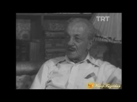 Necip Fazıl Hayatını Anlatıyor (TRT arşivinden)