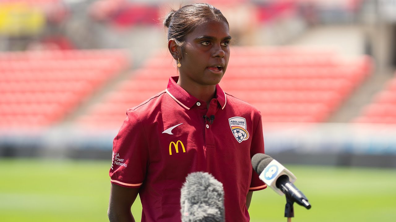 Shadeene Evans | Liberty A-League Season Launch | Press Conference ...