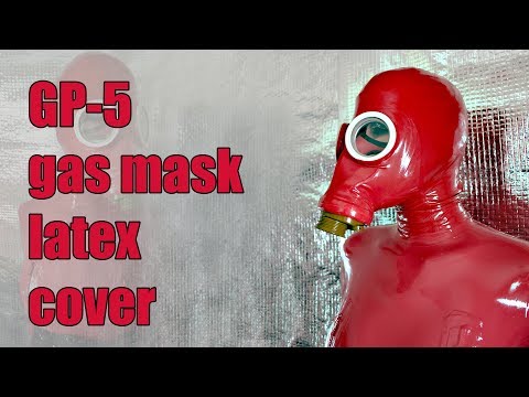 GP-5 russian gas mask latex cover for breathplay games