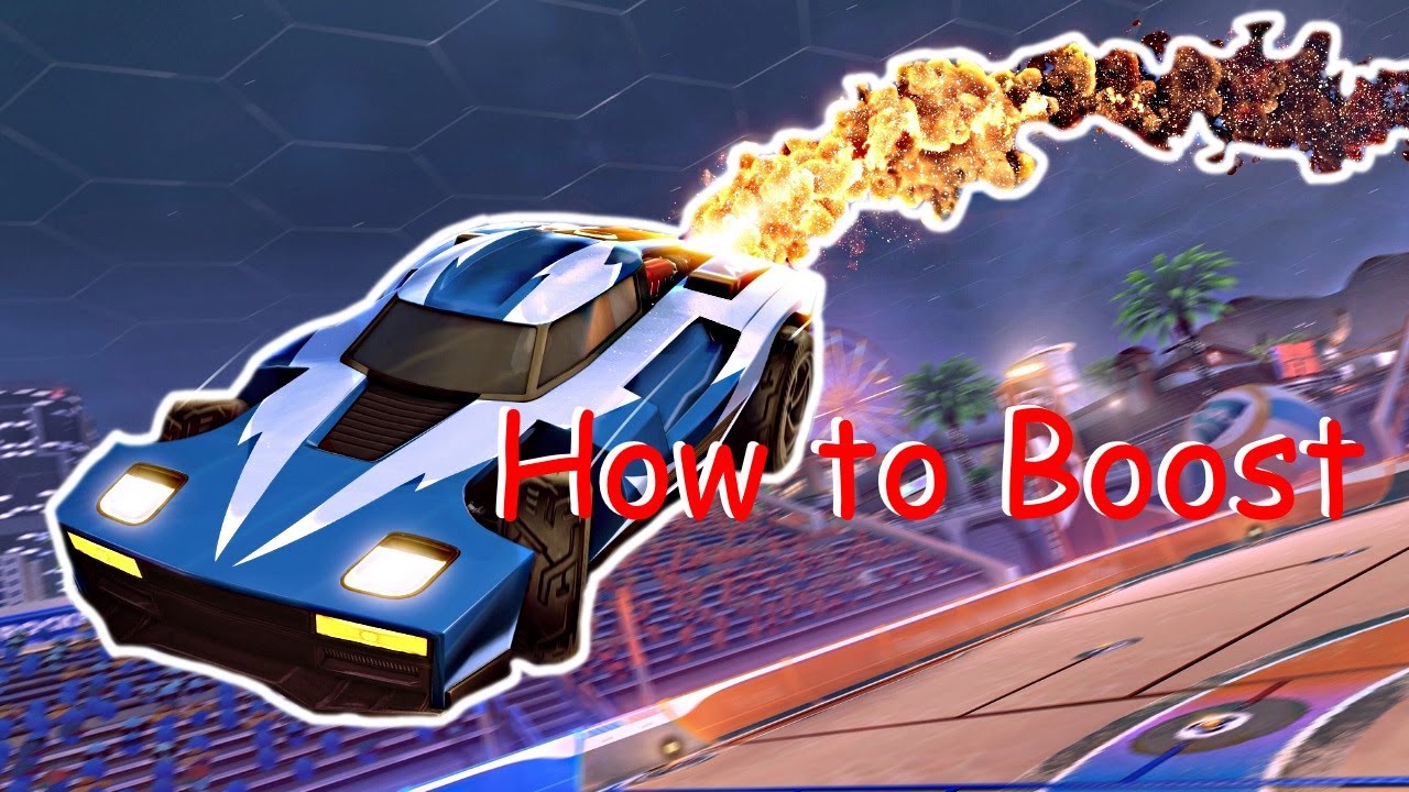 How to boost in Rocket League - YouTube