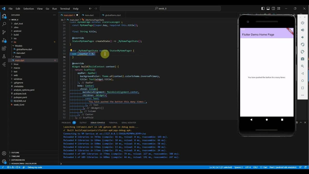 Navigation, passing data between widgets, and working with pseudo-persistence in Flutter - YouTube