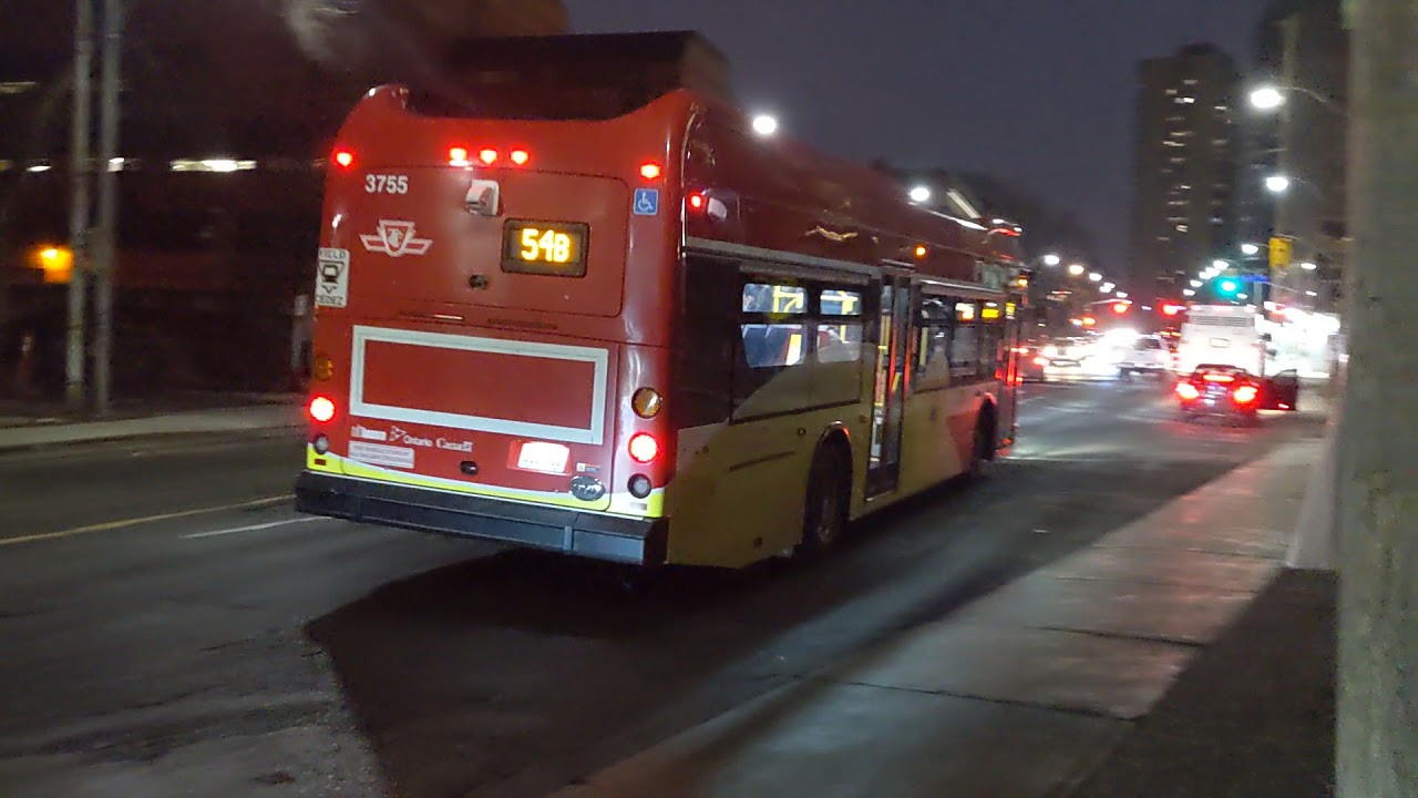 TTC 2019 BYD K9M 3755 @ Eglinton Station - YouTube
