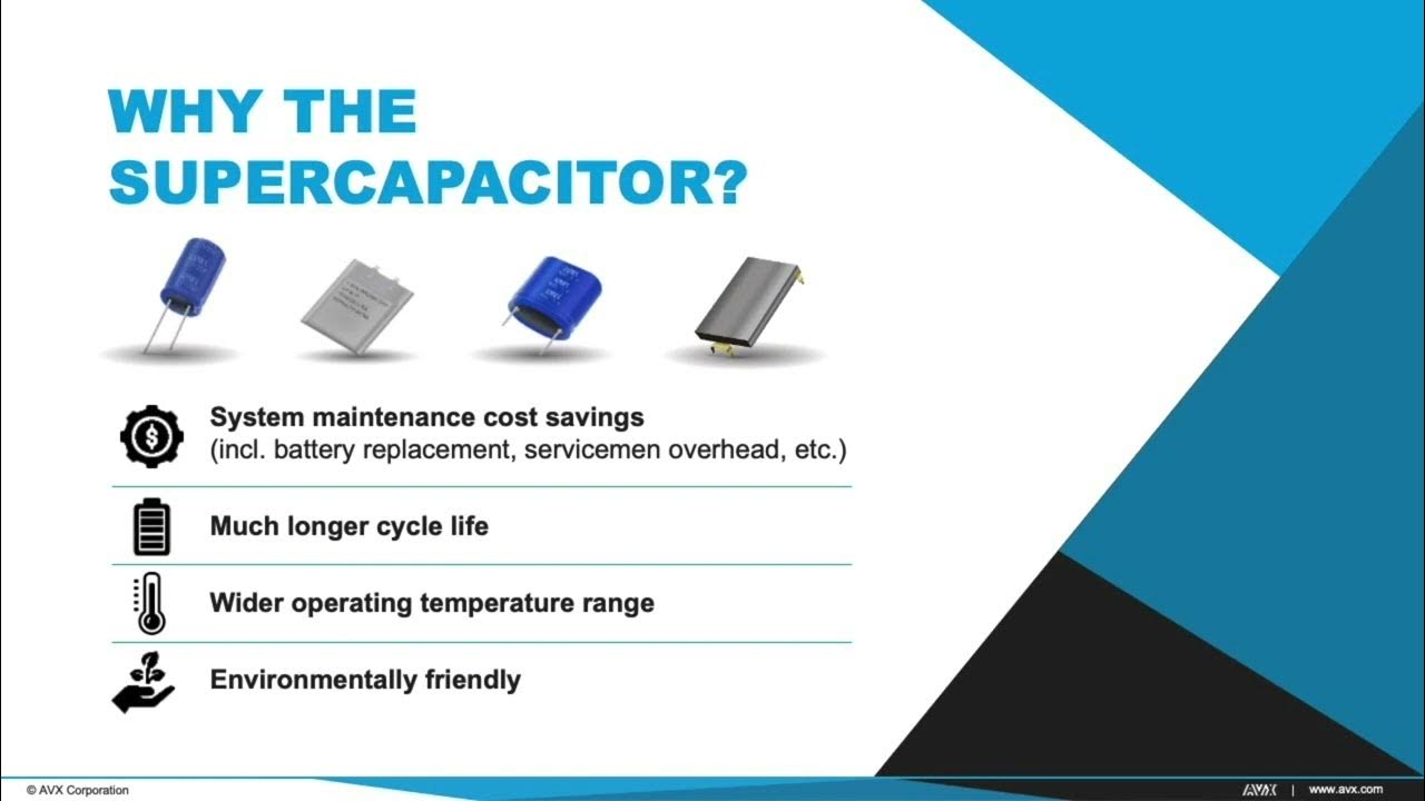 Supercapacitors for Power Backup Applications - YouTube