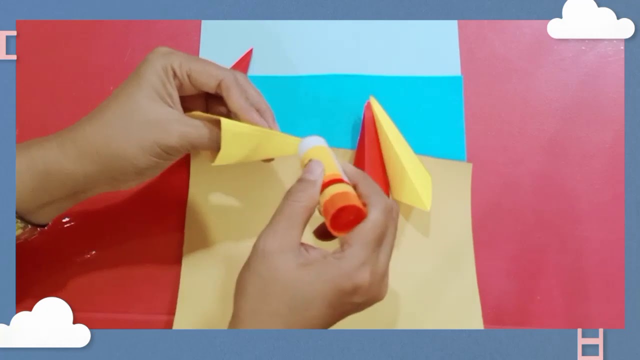 Art and Craft for Preschool_ Beach Umbrella and Beach Ball 3D From ...