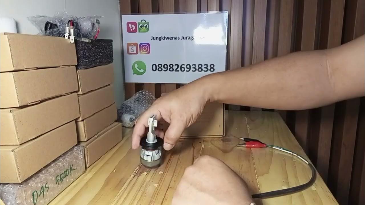 led h4 JL55 4300k untuk suzui swift - YouTube