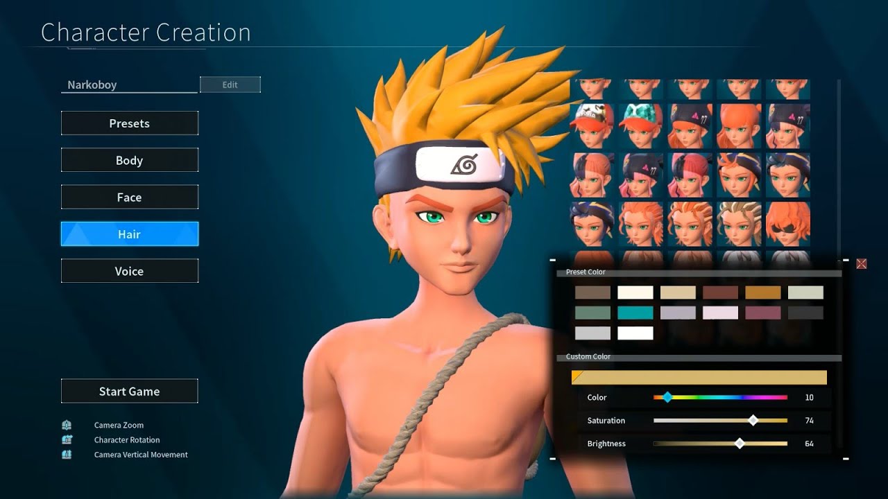 Naruto nyasar ke palworld | Palworld mod rambut | more hair mod - YouTube